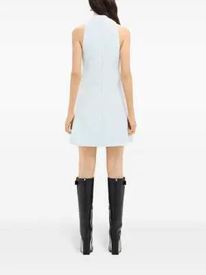 COURREGES Sleeveless A-line Dress - Blue