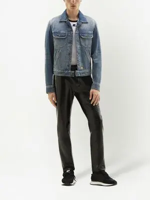 COURREGES Straight-leg Trousers - Blue