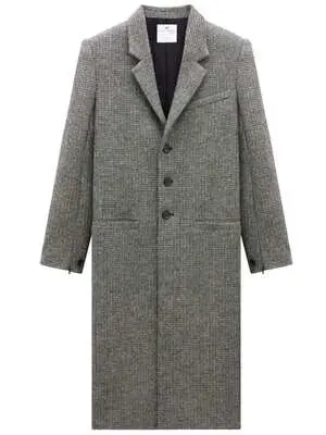 COURREGES Single-breasted Wool-blend Coat