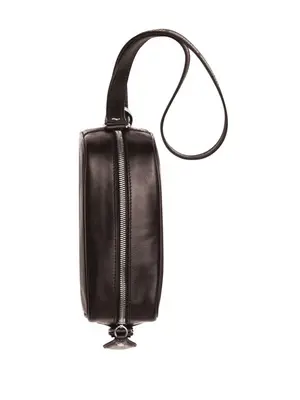 COURREGES Reedition Leather Camera Bag - Brown
