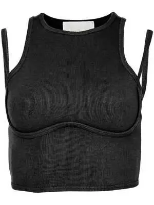 Fleur Du Mal Racer Back Camis Tanks For Women