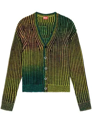 DIESEL® Oakland Ribbed Cardigan