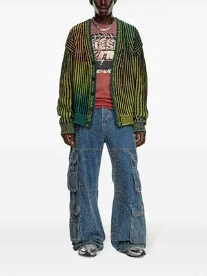DIESEL® Oakland Ribbed Cardigan