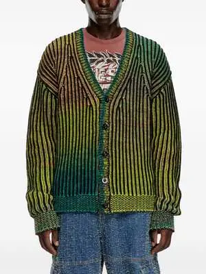 DIESEL® Oakland Ribbed Cardigan