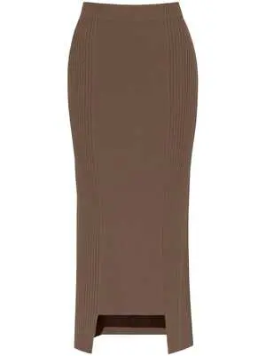 BY MALENE BIRGER Merine Ribbed Midi Skirt
