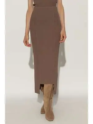 BY MALENE BIRGER Merine Ribbed Midi Skirt