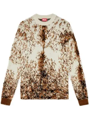 DIESEL® Brushed Pullover - Neutrals