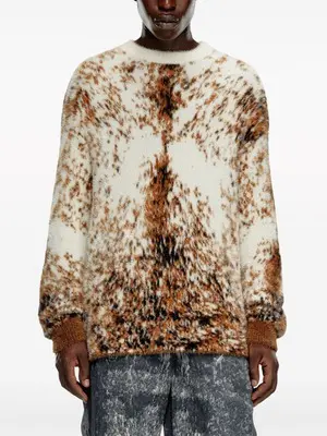 DIESEL® Brushed Pullover - Neutrals