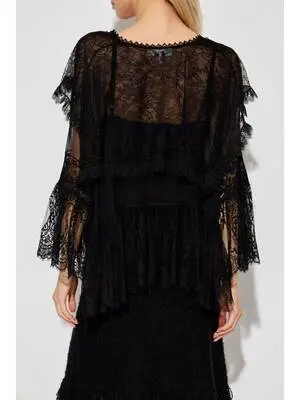 Chloé Lace Silk Top
