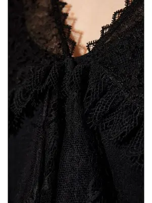 Chloé Lace Silk Top