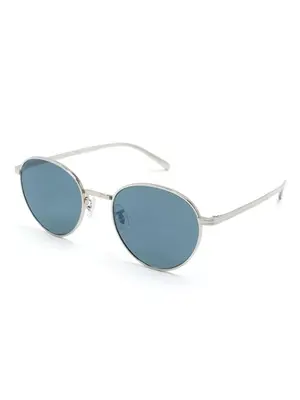 Oliver Spencer Rhydian Oval-frame Sunglasses