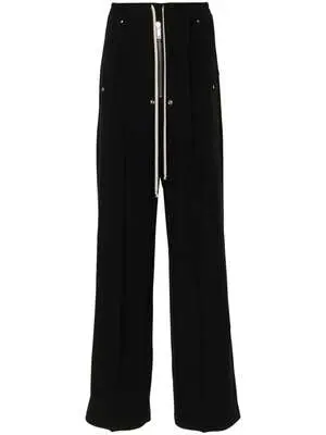 Rick Owens Bela Wide-leg Trousers - Black