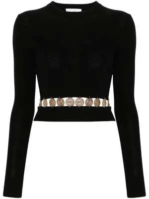 Rabanne Cut Out Sweaters For Women