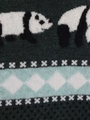 Loewe Panda Intarsia Knit Jumper