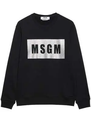 Msgm Textured Sweatshirts Hoodies For Women
