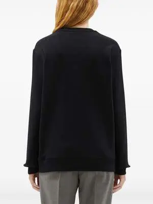 MSGM Logo-print Sweatshirt - Black