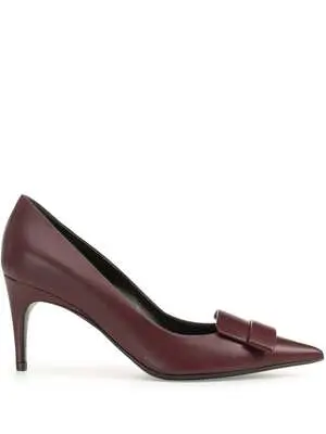 SERGIO ROSSI 45mm Laminated Leather Pumps