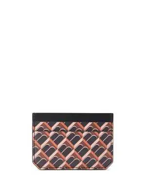 TAMMY & BENJAMIN Geometric-pattern Card Holder