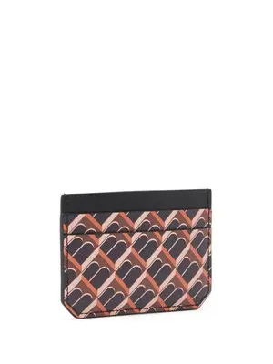 TAMMY & BENJAMIN Geometric-pattern Card Holder