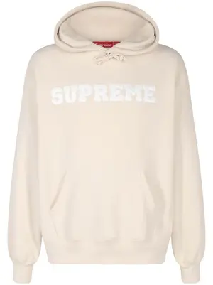 Supreme Logo-appliquéd Hoodie