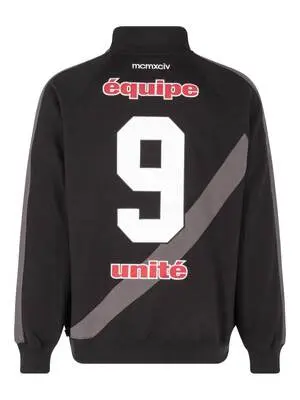 Supreme Equipé Logo-appliquéd Sweatshirt