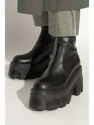 Casadei Platform Ankle Boots