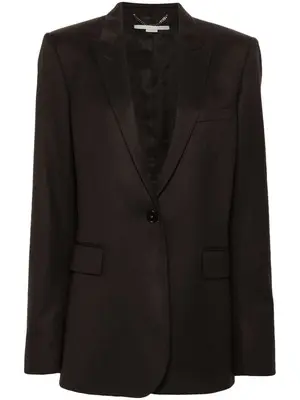 Stella McCartney Single-breasted Wool Blazer