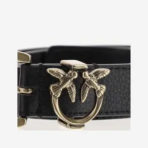 Pinko Tamboril Leather Belt