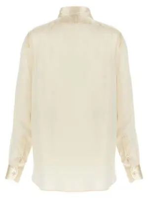 TOM FORD Pleated Plastron Shirt
