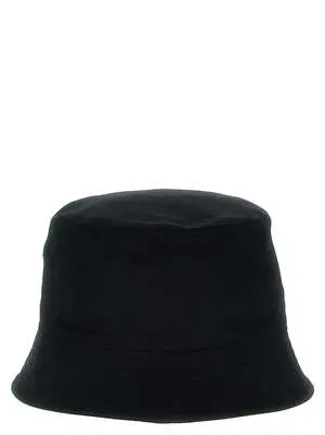 Marni Logo Embroidered Bucket Hat - Black