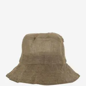 REINHARD PLANK Linen Bucket Hat - Khaki