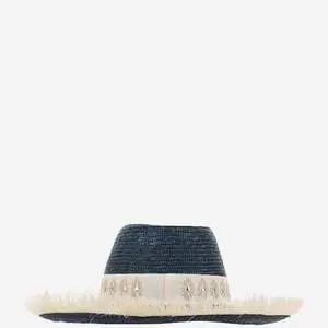 FERRUCCIO VECCHI Straw And Viscose Hat