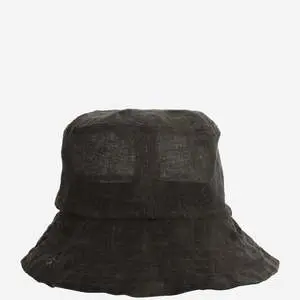 REINHARD PLANK Linen Bucket Hat - Green