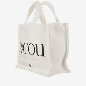 PATOU Small Cotton Tote - White