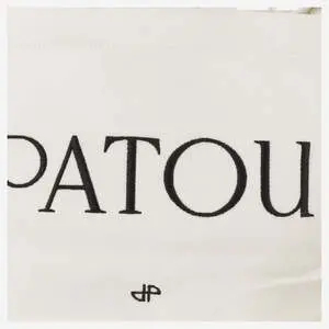 PATOU Small Cotton Tote - White