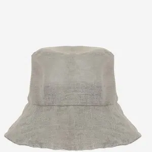 REINHARD PLANK Linen Bucket Hat - Grey