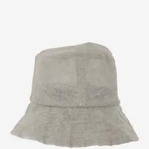 REINHARD PLANK Linen Bucket Hat - Grey