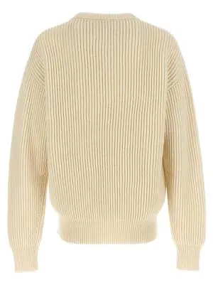 JIL SANDER Chunky Sweater - White