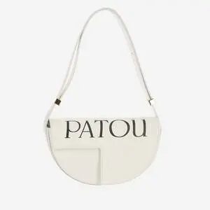Patou Le Petit Leather Bag - White