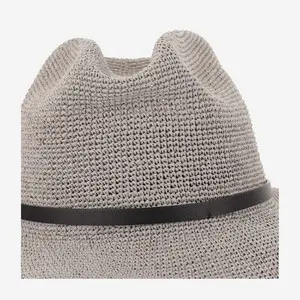 FILIPPO CATARZI Paper Hat - Grey