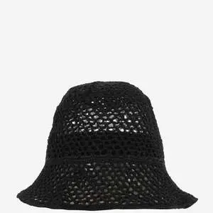REINHARD PLANK Mesh Bucket Hat - Black