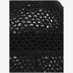 REINHARD PLANK Mesh Bucket Hat - Black