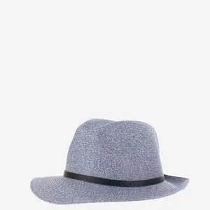 FILIPPO CATARZI Paper-blend Hat - Blue