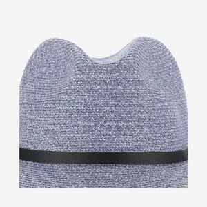 FILIPPO CATARZI Paper-blend Hat - Blue