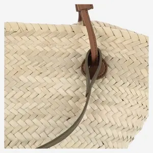 FILIPPO CATARZI Straw Tote Bag With Logo
