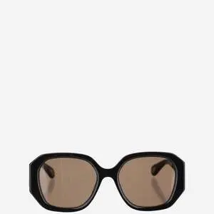 Chloé Rectangular Frame Sunglasses - Black