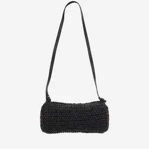 FILIPPO CATARZI Viscose And Straw Blend Bag