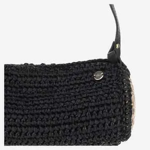 FILIPPO CATARZI Viscose And Straw Blend Bag