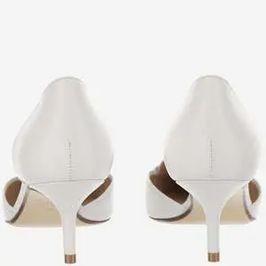 FRANCESCO RUSSO Leather D'orsay Pumps