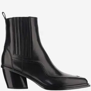 Sartore Leather Ankle Boots